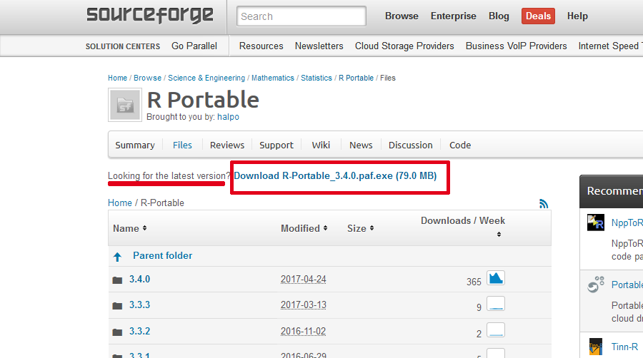 Installation von R und Rstudio